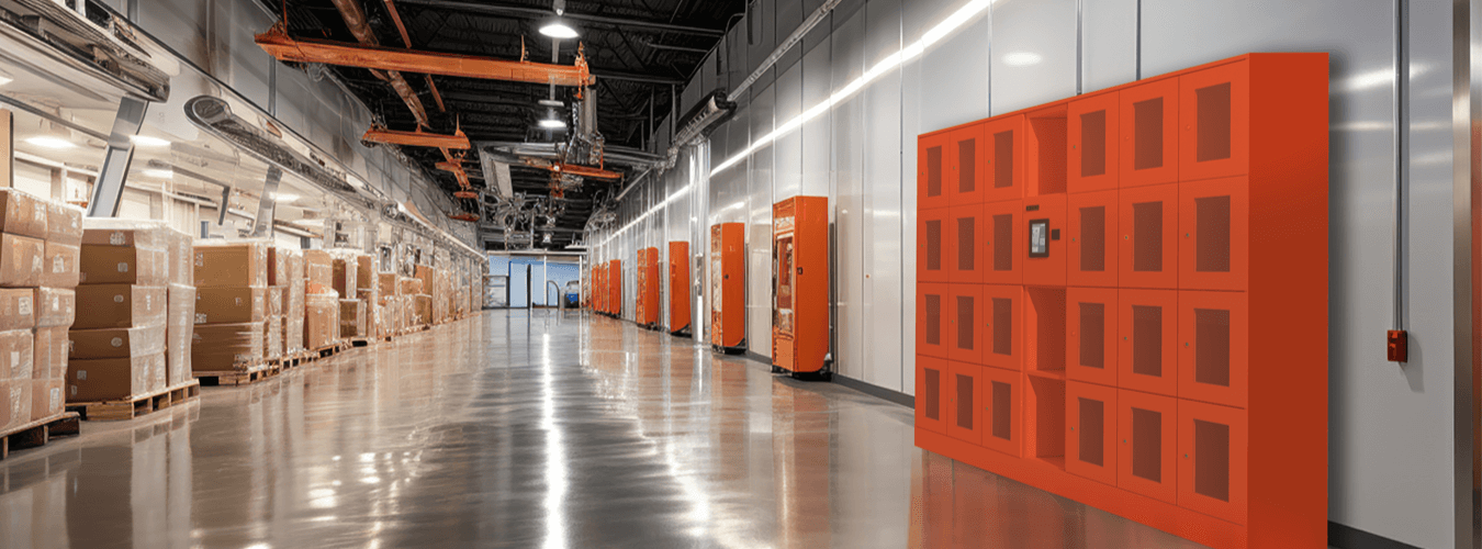 Smart Lockers for Manufacturing & Industry | Fonzel